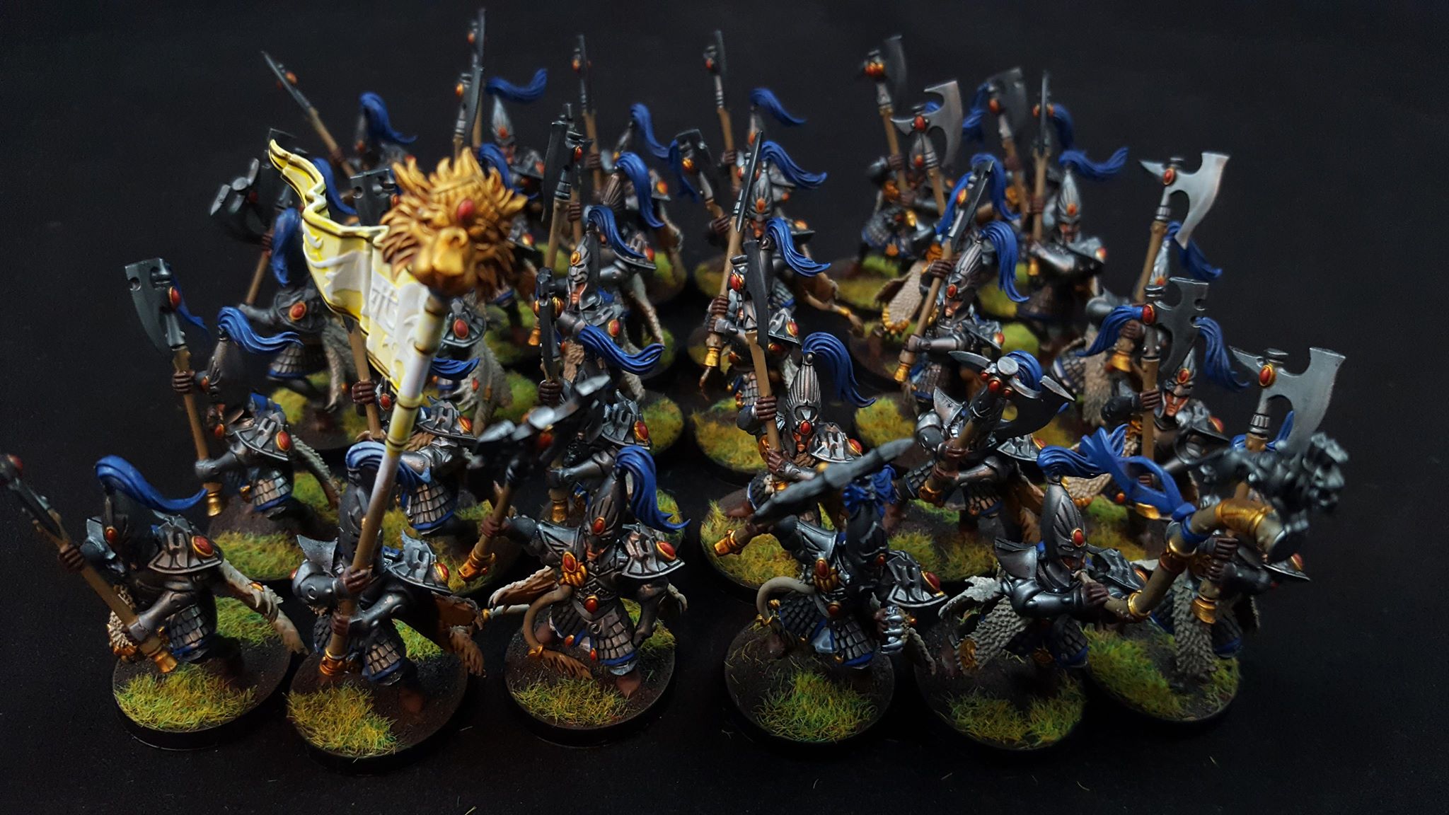 Sam’s Projects – High Elves Army – Raven's Nest Painting